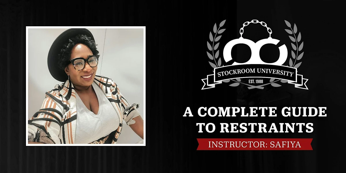 A Complete Guide to Restraints (Zoom) by The Stockroom | Plura