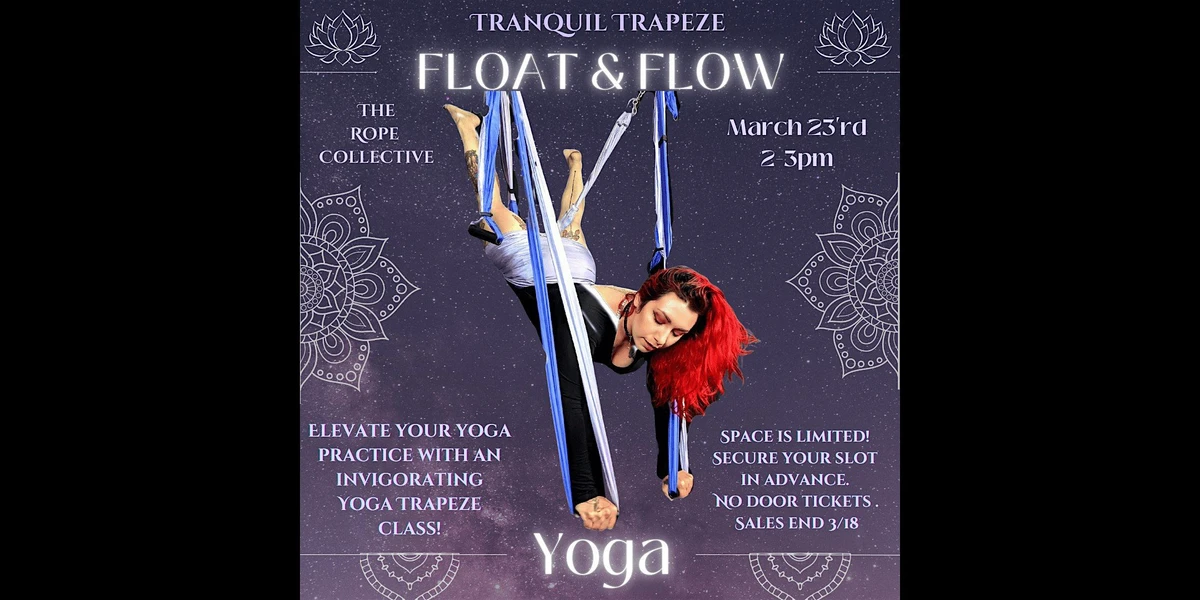 Float & Flow: Tranquil Trapeze Yoga by The Rope Collective | Plura