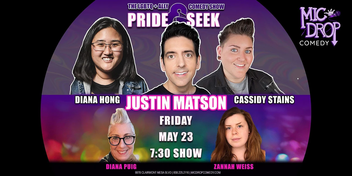 Pride & Seek, the Queer Comedy Sho by Dapper Punk Comedy | Plura